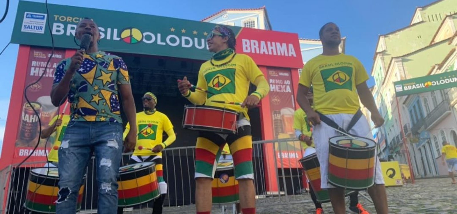 Olodum se prepara para receber cerca de 10 mil torcedores no Pelourinho ...
