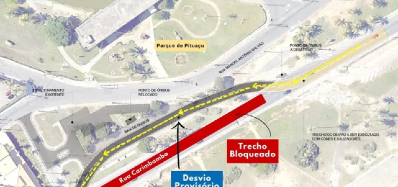 Trecho de orla de Pituaçu será bloqueado temporariamente devido a obras ...