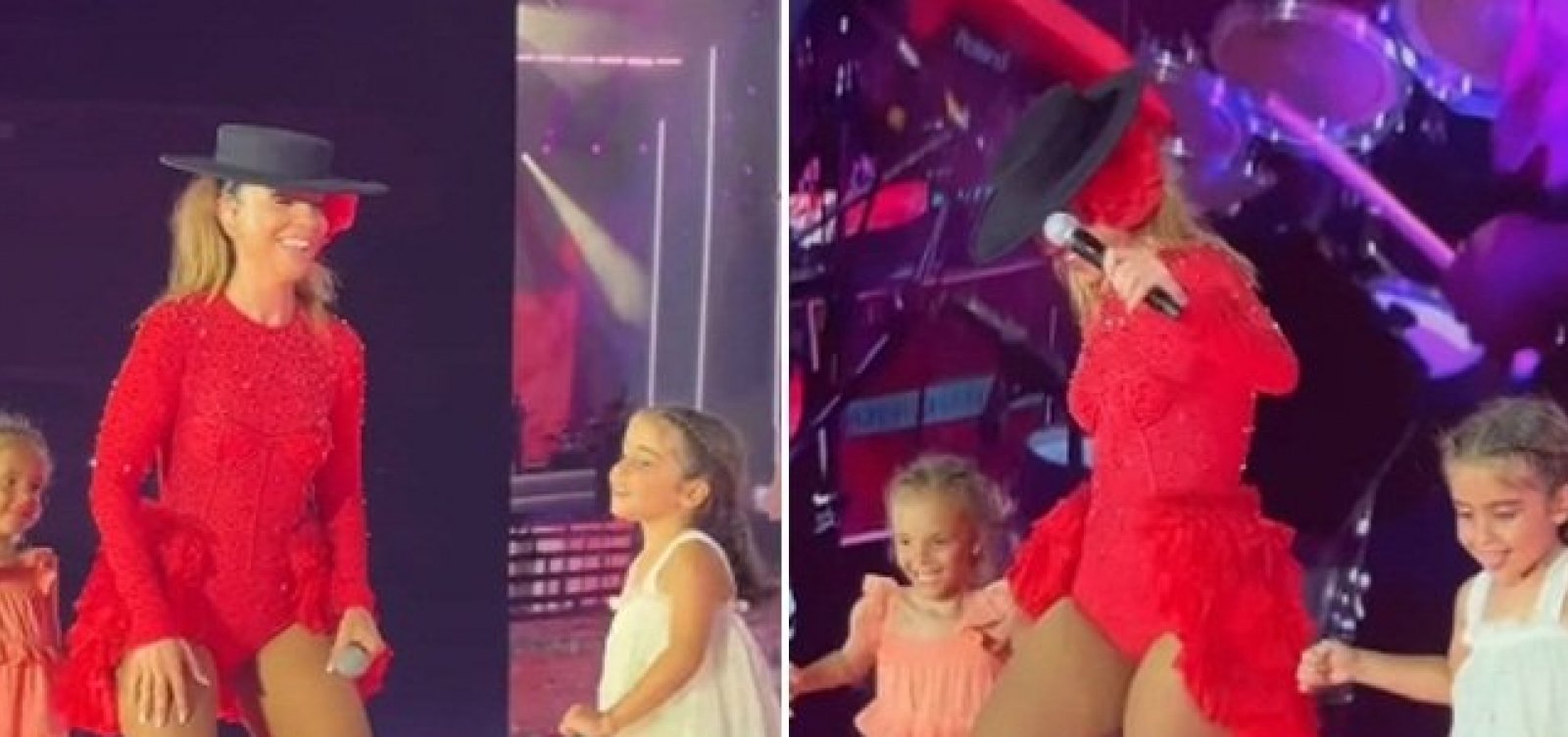 Filhas De Ivete Sangalo Sobem No Palco Durante Show No Maracanã E