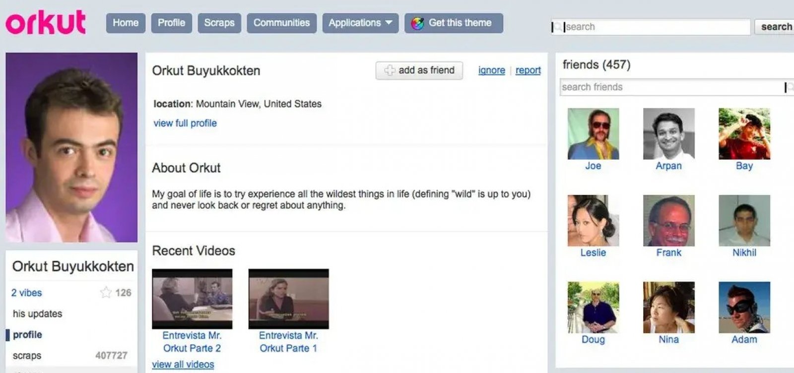 Criador do Orkut pretende contratar brasileiros para desenvolver nova rede social - Metro 1